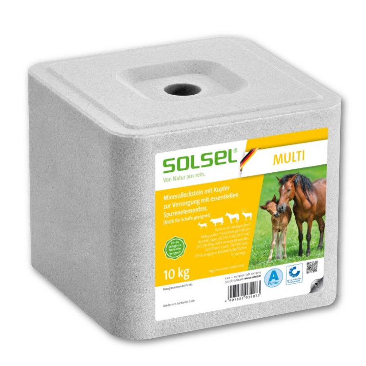 Liz minerální - pro koně, skot, prasata a divokou zvěř– 10 kg | SOLSEL ...